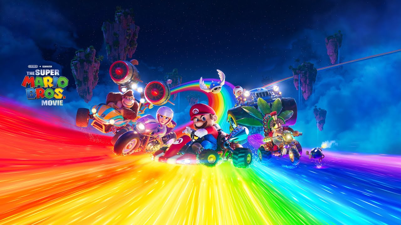 The Final Super Mario Bros. Movie Trailer Tears Up Rainbow Road ...
