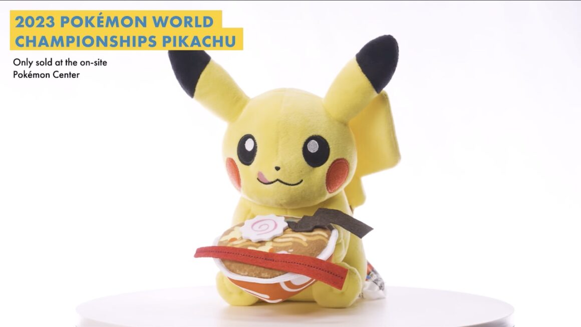 2023 Pokémon World Championships Pikachu Plush Revealed | Nintendo Insider