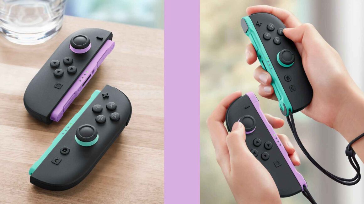 Light Purple And Green Joy-Con 2 Revealed For Nintendo Switch 2 ...