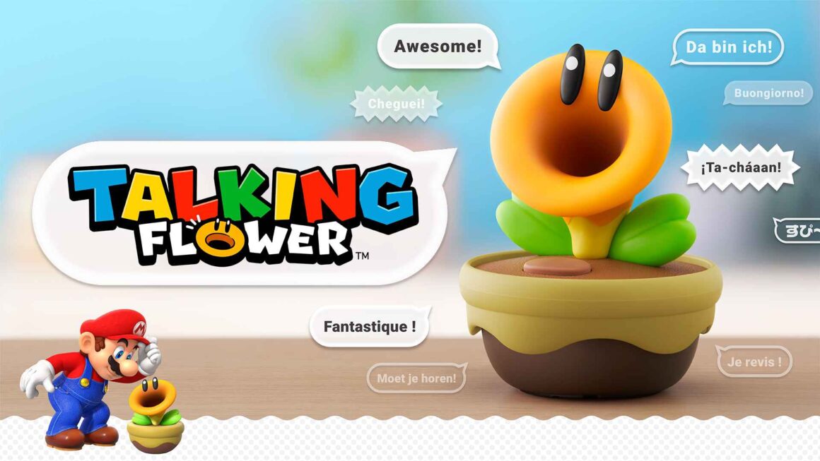 Make Your Home Chattier With Super Mario Bros. Wonder's Talking Flower ...