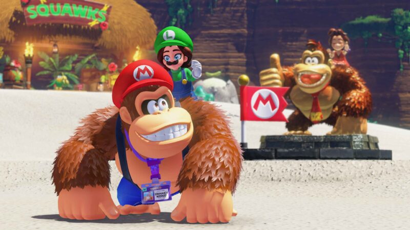 Donkey Kong Bananza Gets Super Mario Bros. Crossover Event | Nintendo ...