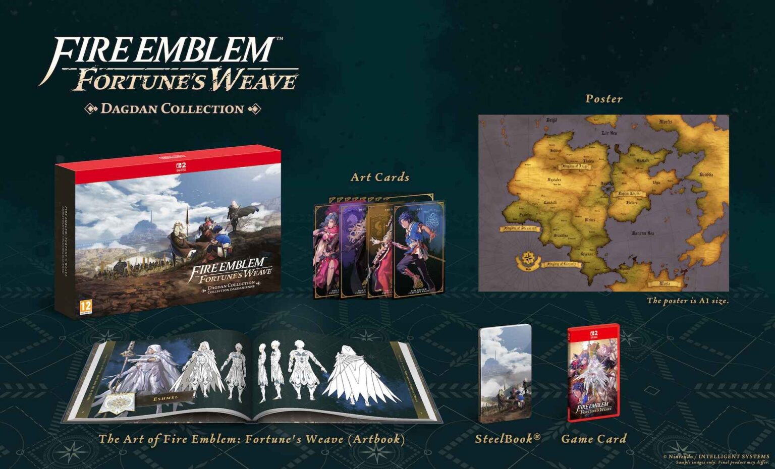 Fire Emblem: Fortune’s Weave Dagdan Collection Pre-Orders Open ...